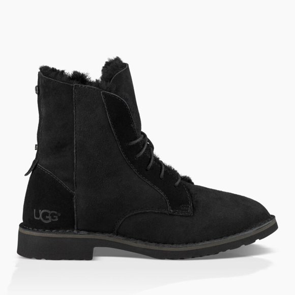 UGG | Shoes | 22 Ugg Quincy Classic Boot Suede Shearling Water ...